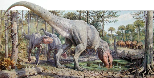 Red-faced Tyrannosaurus | Dinotopia Wiki | Fandom