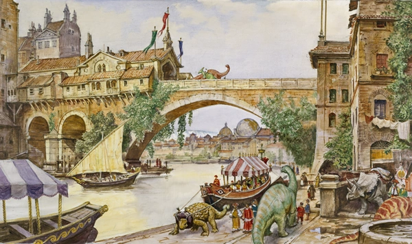 Old Bridge (Waterfall City) | Dinotopia Wiki | Fandom