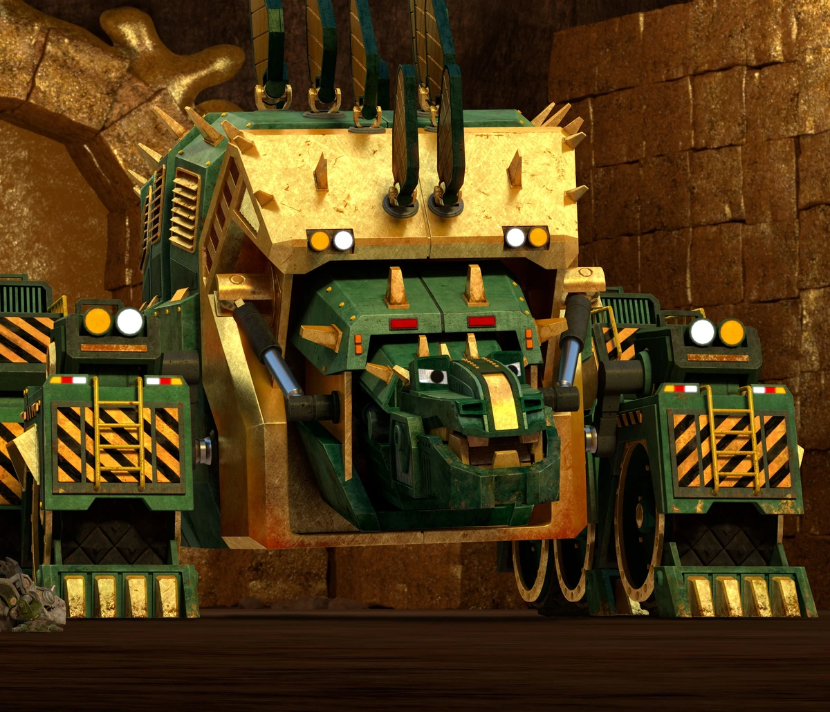 Goldtrux (character) | DinoTrux Wikia | Fandom