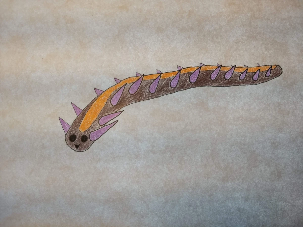 Dinozelnian Spiked Worm | Dinozelnia Wiki | Fandom