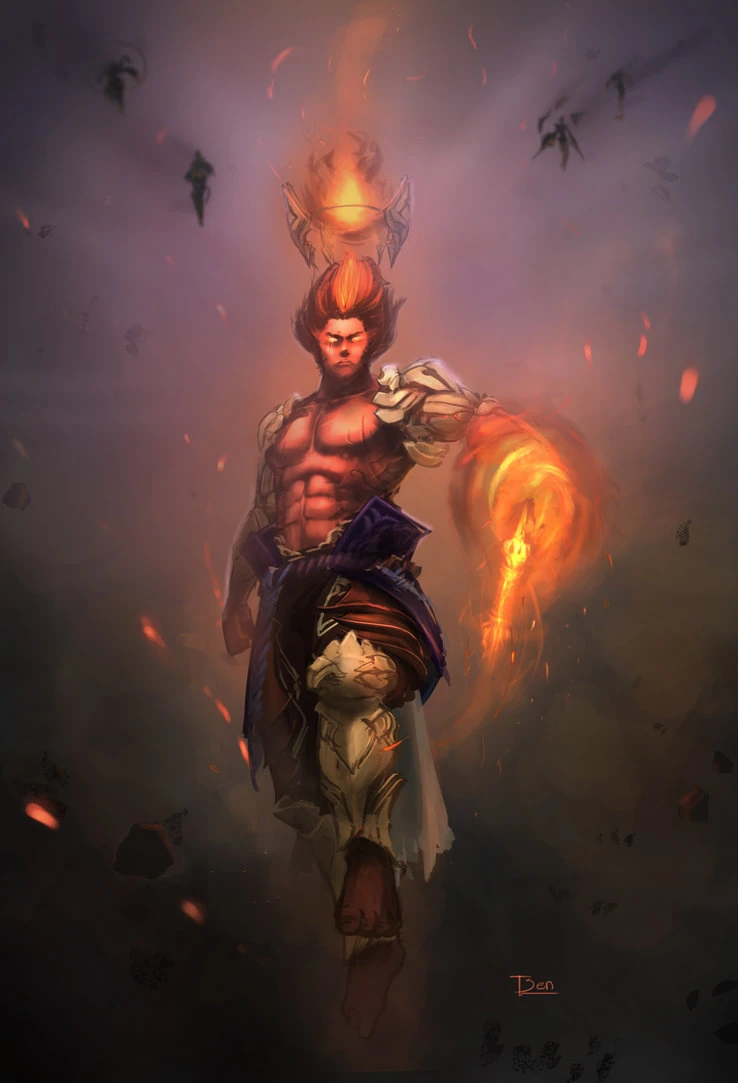 Higogux, The God of Fire | Dio's Ultimate Fanon Wikia | Fandom