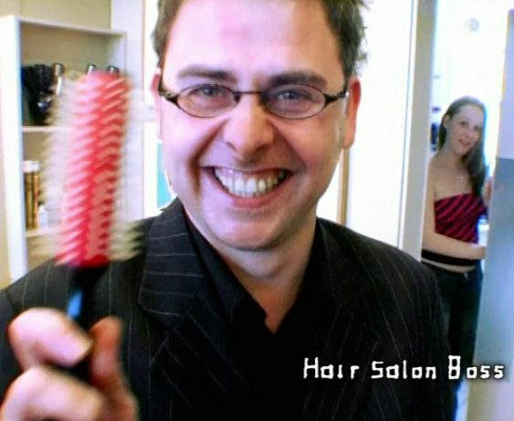 Hair salon boss | Dirty Sanchez Wikia | Fandom