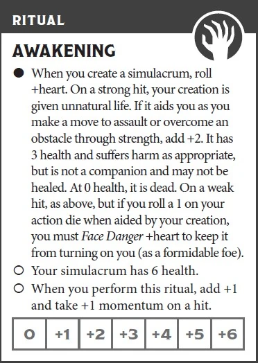 Awakening (ritual) | Dirty20Gaming plays Ironsworn Wiki | Fandom