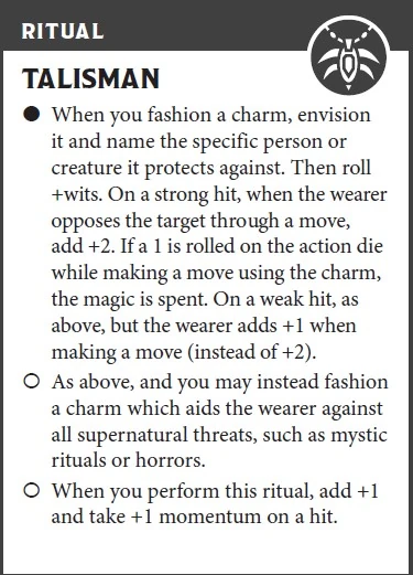 Talisman (ritual) | Dirty20Gaming plays Ironsworn Wiki | Fandom