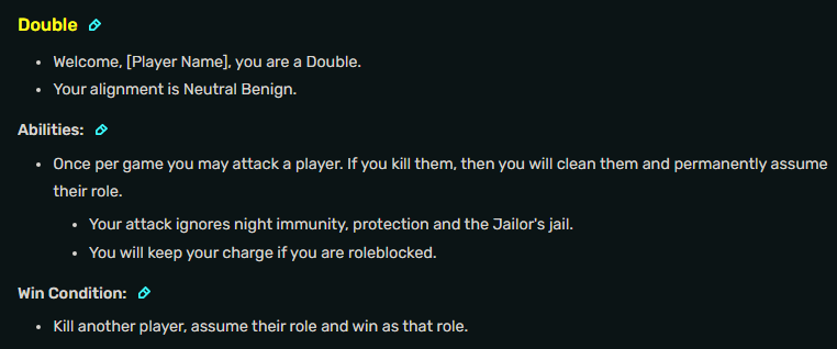 Double | Discord Mafia Wiki | Fandom