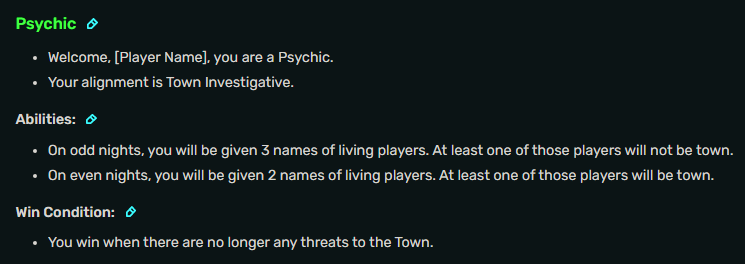 Psychic | Discord Mafia Wiki | Fandom