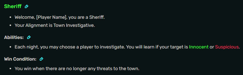 Sheriff | Discord Mafia Wiki | Fandom