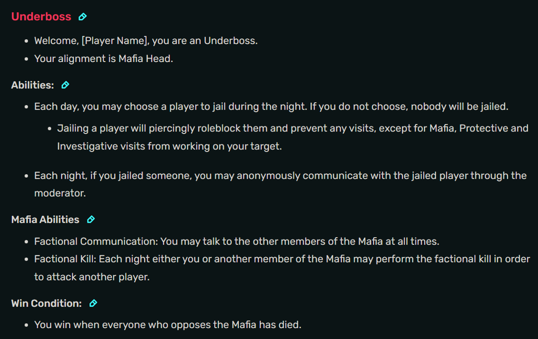 Underboss | Discord Mafia Wiki | Fandom