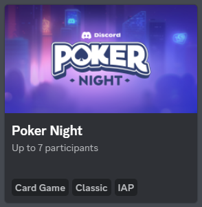 Poker Night | Discord Wiki | Fandom