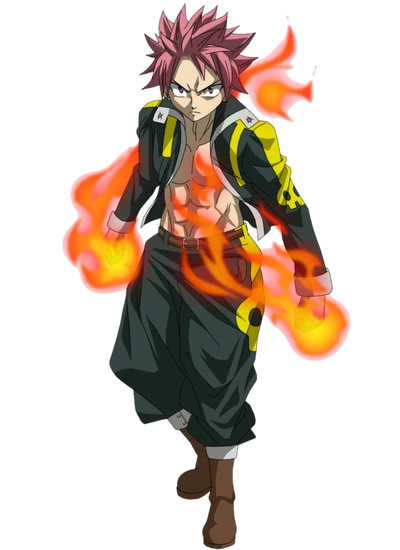 how to draw natsu dragon force