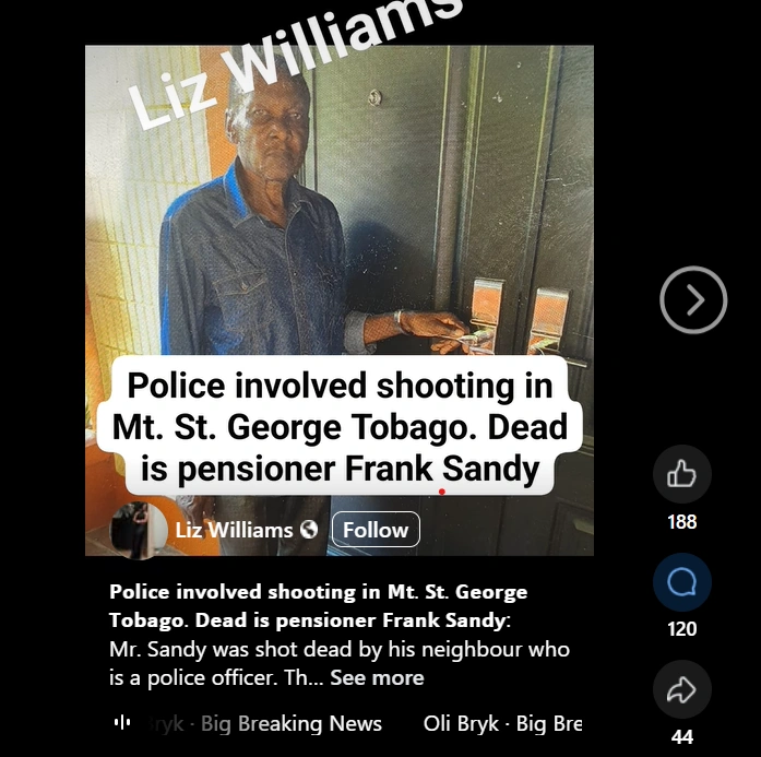 Frank Sandy | Discovering Tobago Wiki | Fandom