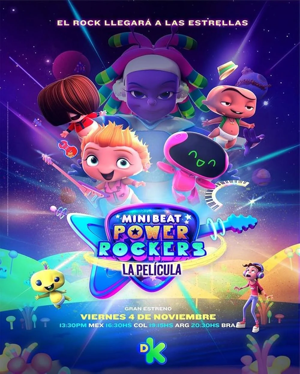 Mini Beat Power Rockers: La Película | Discovery Kids Wiki | Fandom