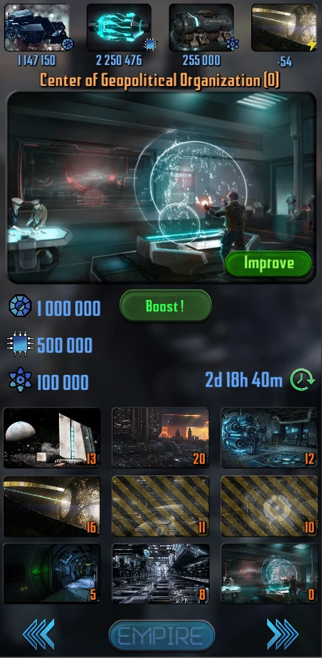 Infrastructure | Discovery Space Empire Wiki | Fandom