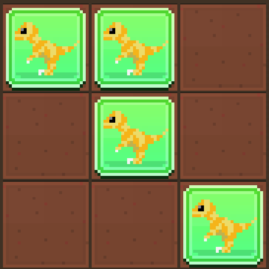 Triceratops Disco Zoo Pattern