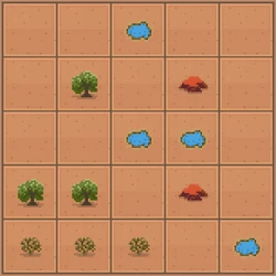 Triceratops Disco Zoo Pattern