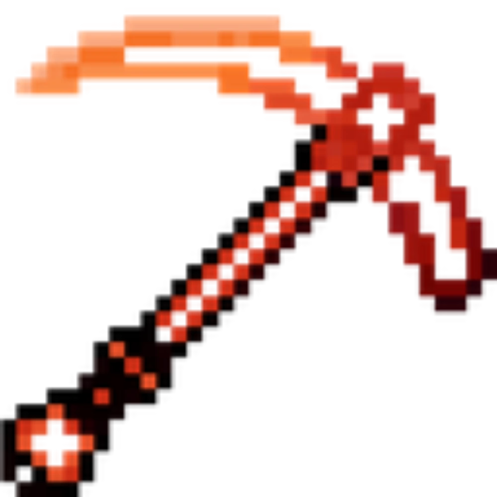 Minecraft Redstone Pickaxe