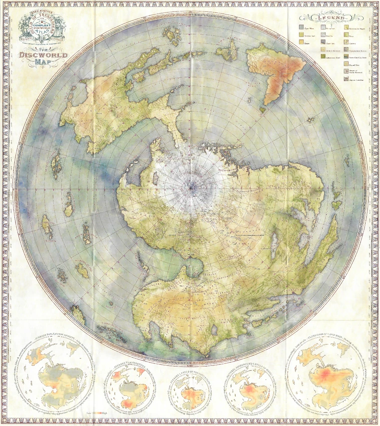 Диск Плоского мира | Терри Пратчетт вики | Fandom