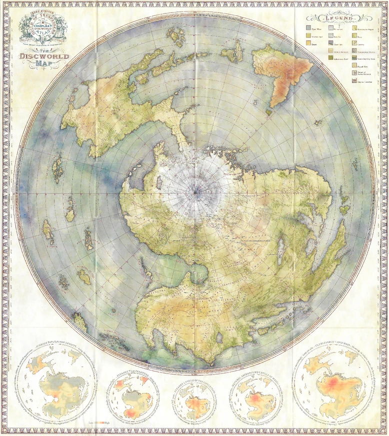 Диск Плоского мира | Терри Пратчетт вики | Fandom