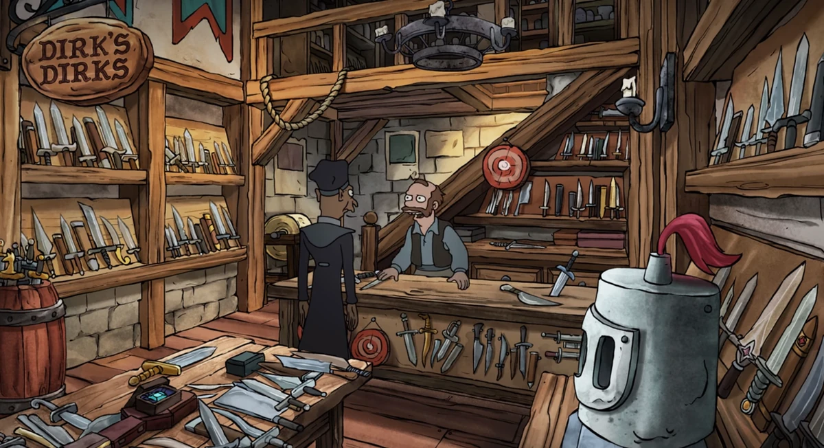 Dirk's dirks | Disenchantment Wiki | Fandom