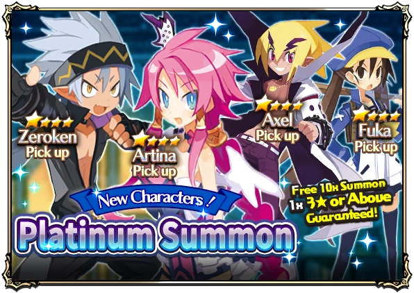 Platinum Summon: Artina & Zeroken | Disgaea RPG Wiki | Fandom