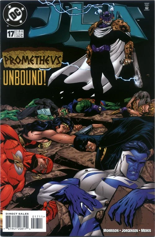 JLA Issue 16-17: Prometheus Unbound | Disguises Wiki | Fandom