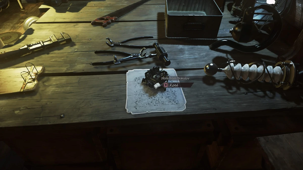 Note from Sokolov | Dishonored Wiki | Fandom