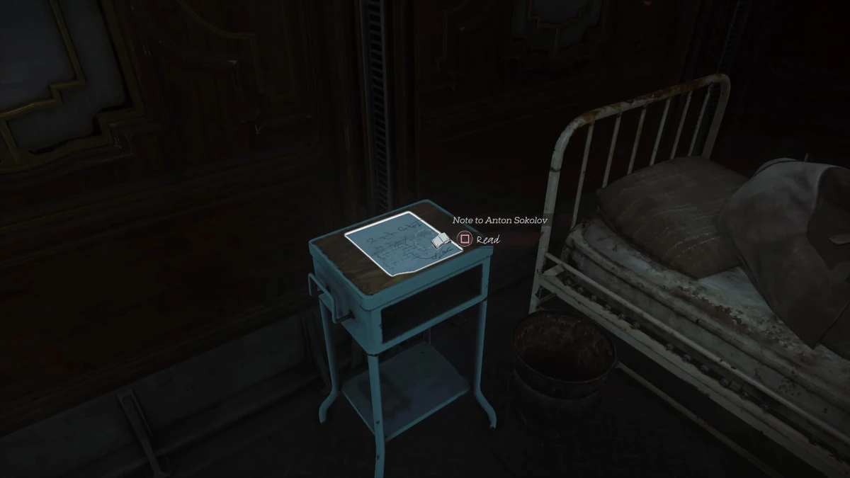 Note to Anton Sokolov | Dishonored Wiki | Fandom