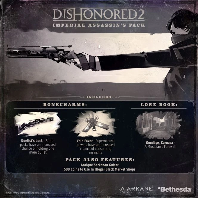 Imperial Assassin's Pack | Dishonored Wiki | Fandom