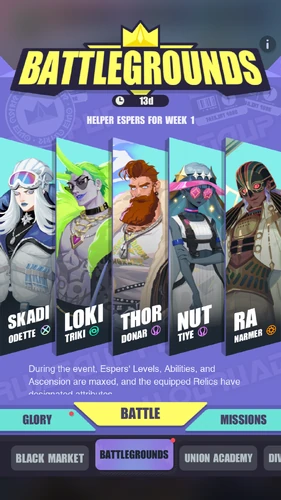 Battlegrounds | Dislyte Wiki | Fandom