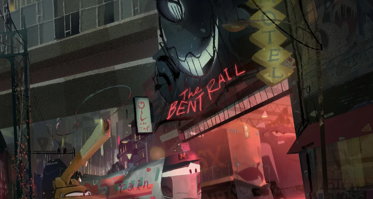 Bent Rail | Disney Cars METRO Fanon Wiki | Fandom