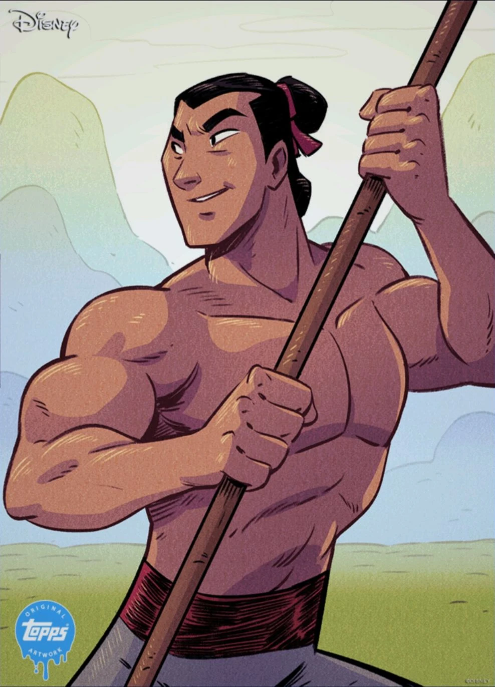 23105 - Li Shang | Disney Collect! by Topps Wiki | Fandom