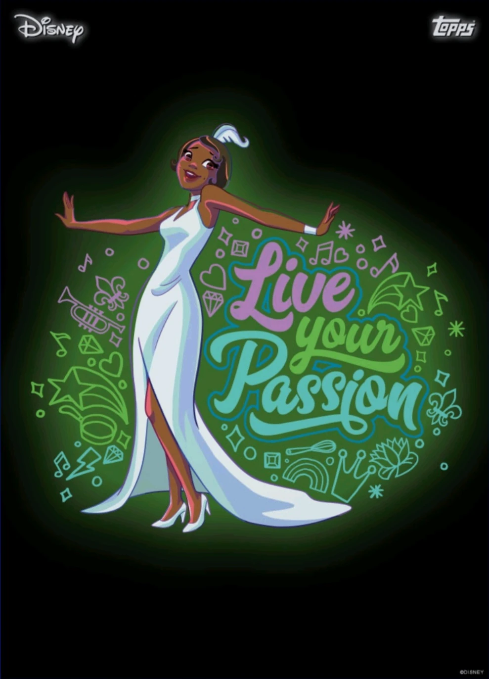 Neon Glow - Shine Series | Disney Collect! by Topps Wiki | Fandom