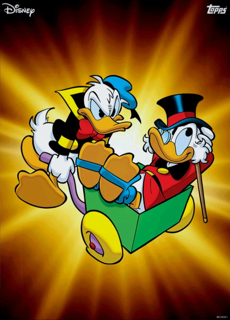 30695 - Donald Duck & Scrooge McDuck | Disney Collect! by Topps Wiki ...