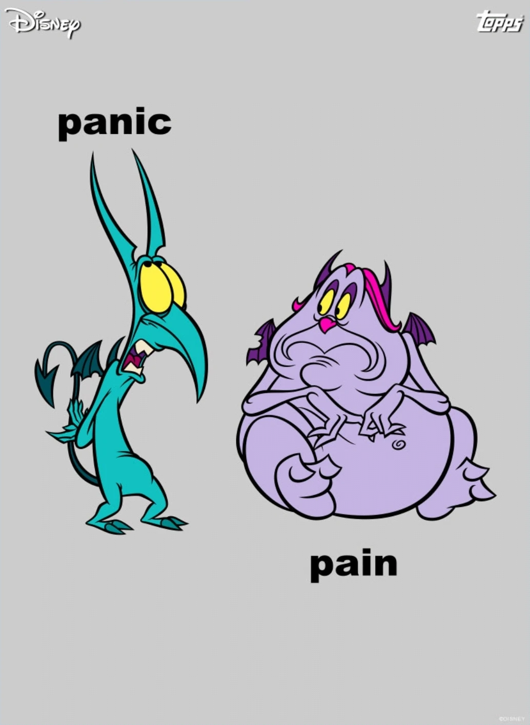 7695 - Pain & Panic | Disney Collect! by Topps Wiki | Fandom