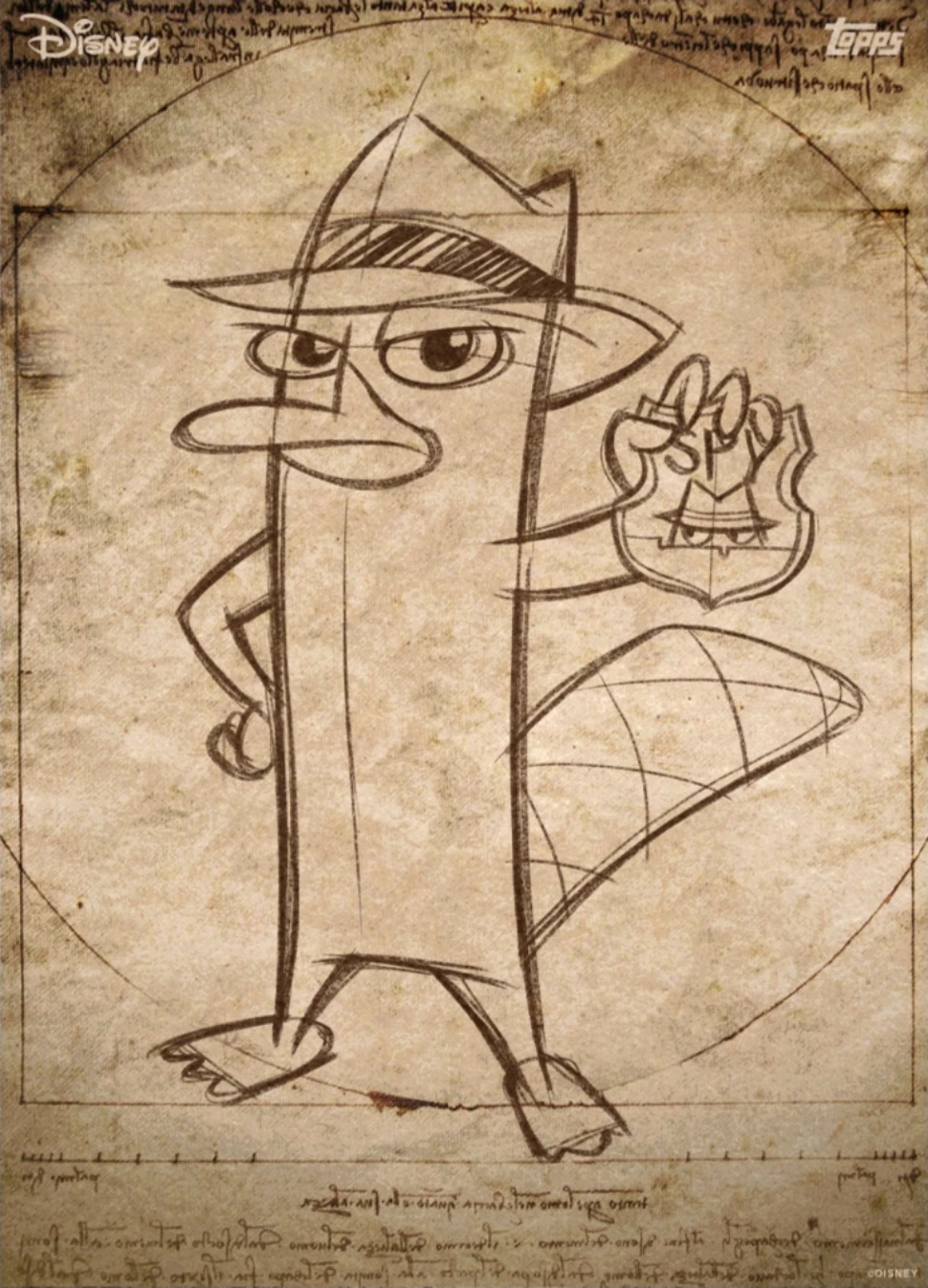 24953 - Secret Agent Perry | Disney Collect! by Topps Wiki | Fandom