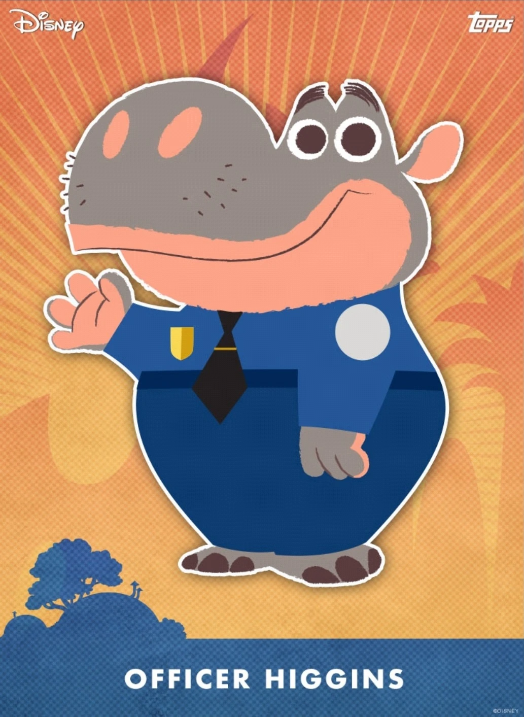1101 - Officer Higgins | Disney Collect! by Topps Wiki | Fandom