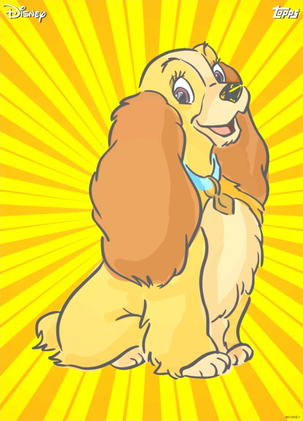 14756 - Lady | Disney Collect! by Topps Wiki | Fandom