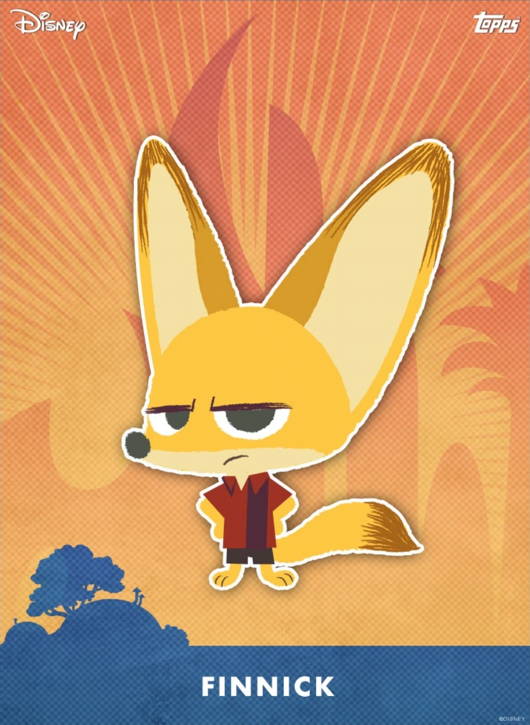 1096 - Finnick | Disney Collect! by Topps Wiki | Fandom