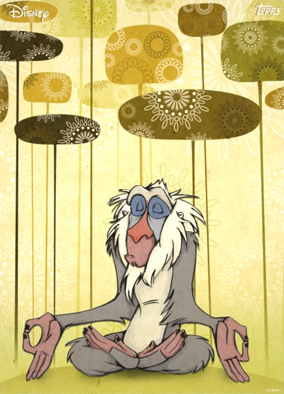 24988 - Rafiki | Disney Collect! by Topps Wiki | Fandom