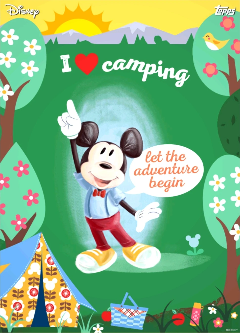 12980 - I Love Camping | Disney Collect! by Topps Wiki | Fandom