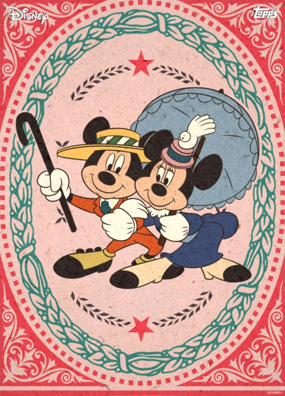 25256 - Mickey Mouse & Minnie Mouse | Disney Collect! by Topps Wiki ...