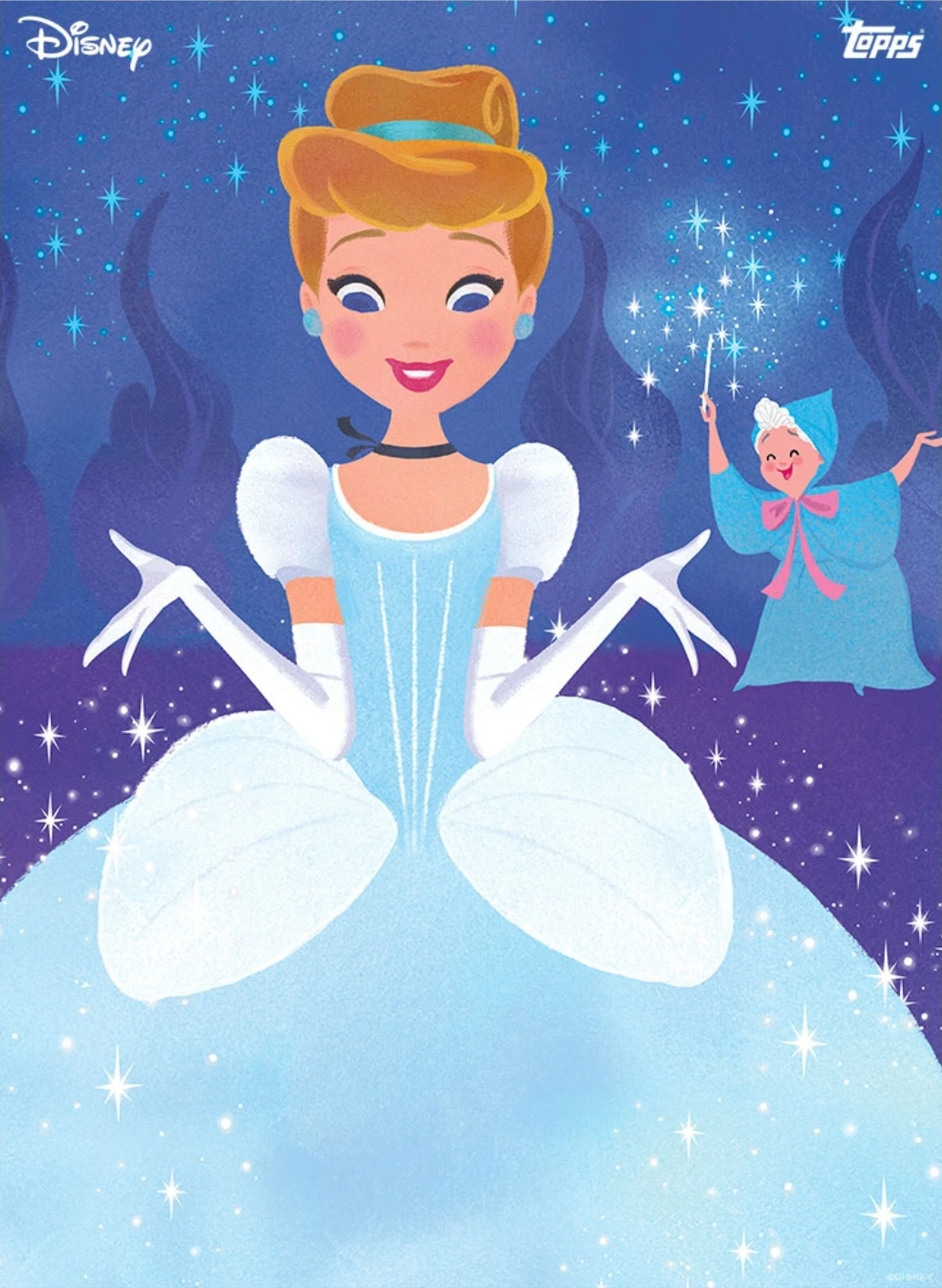 1870 - Cinderella & The Fairy Godmother | Disney Collect! by Topps Wiki ...