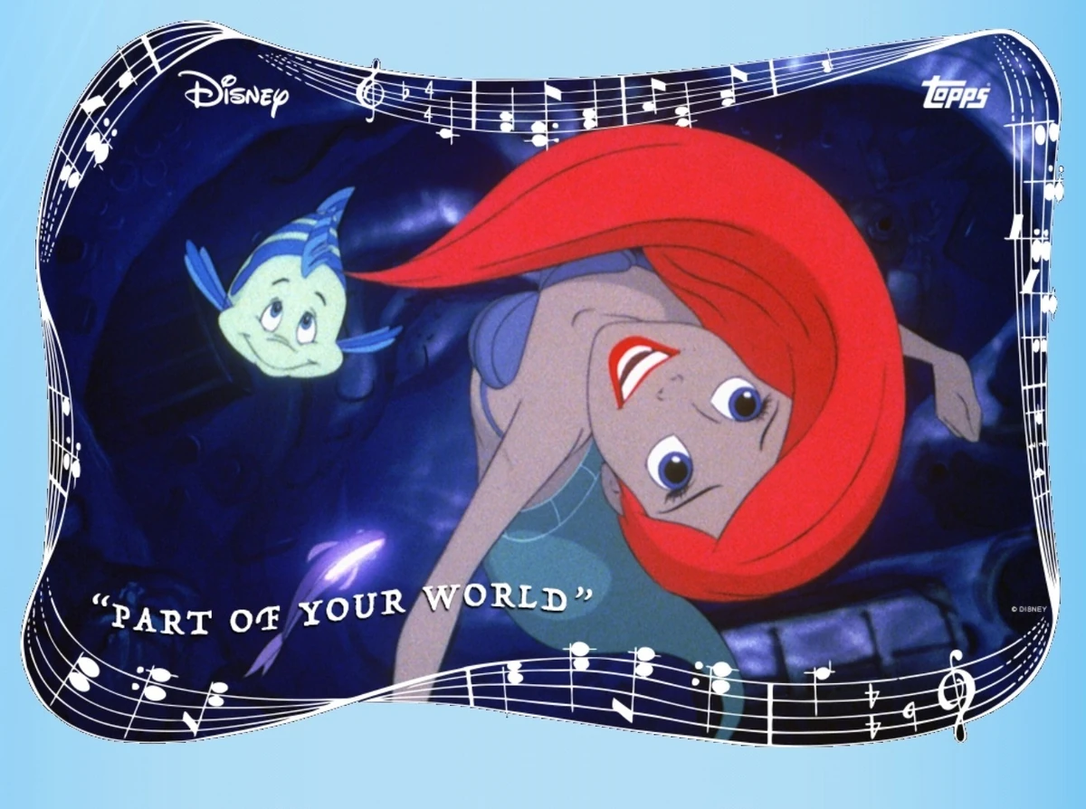 1218 - Part Of Your World (Award) | Disney Collect! by Topps Wiki | Fandom