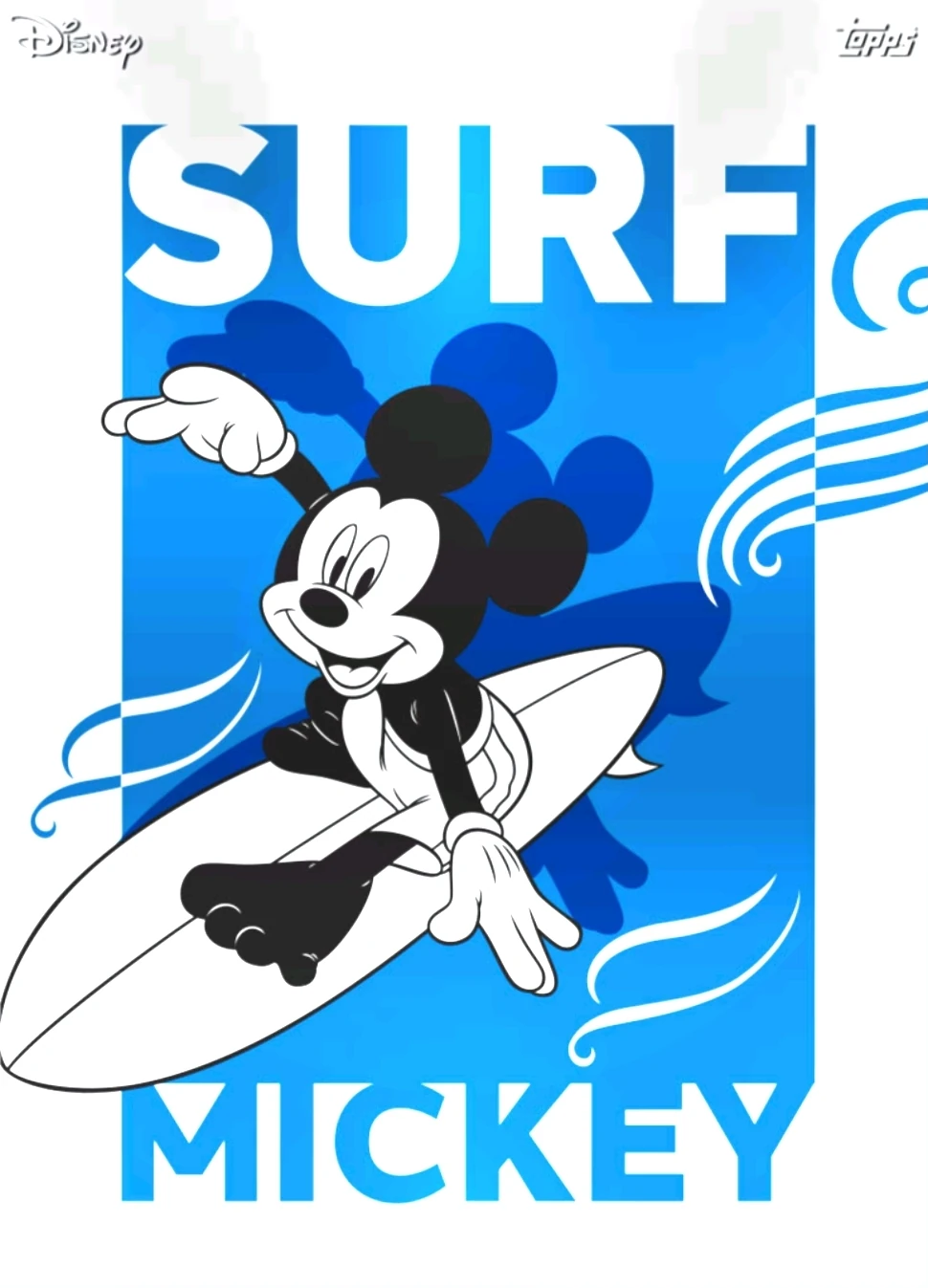 24865 - Surf Mickey (Award) | Disney Collect! by Topps Wiki | Fandom