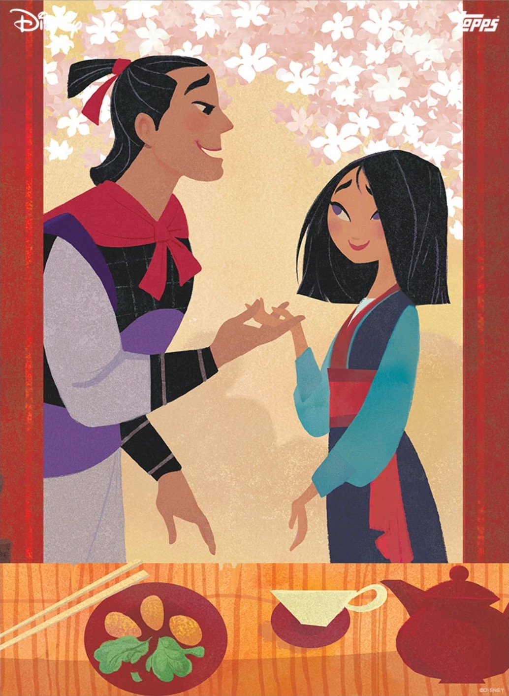1883 - Mulan & Li Shang | Disney Collect! by Topps Wiki | Fandom