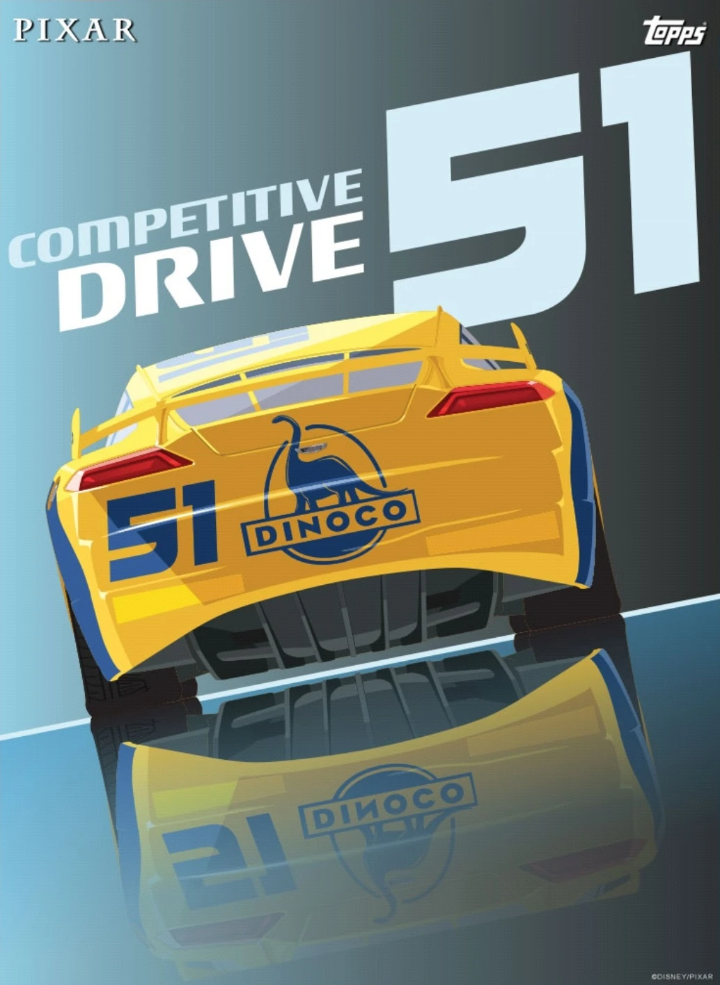 2456 - Competitive Drive 51 | Disney Collect! by Topps Wiki | Fandom
