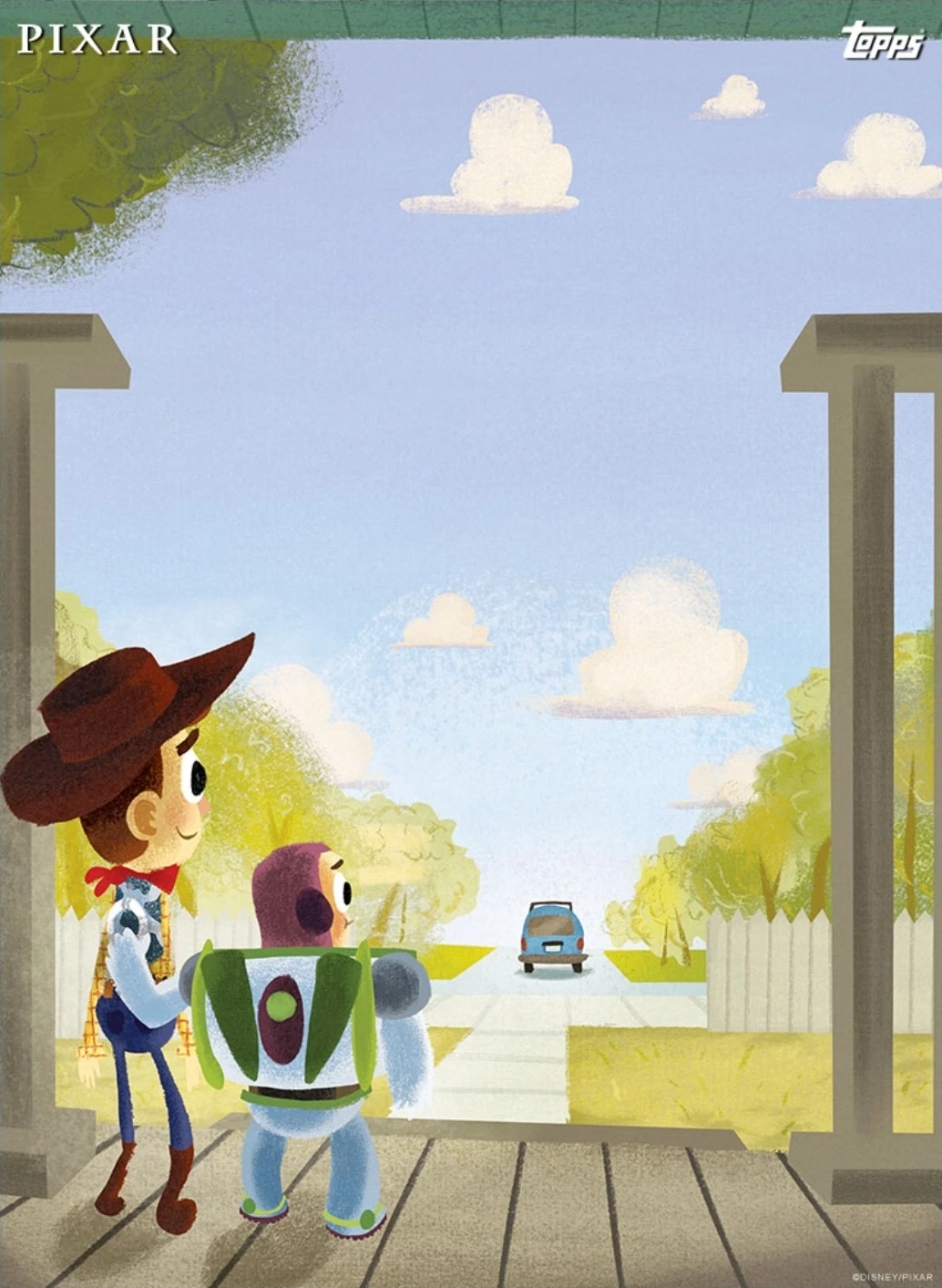 4769 - Woody & Buzz Say Goodbye | Disney Collect! by Topps Wiki | Fandom