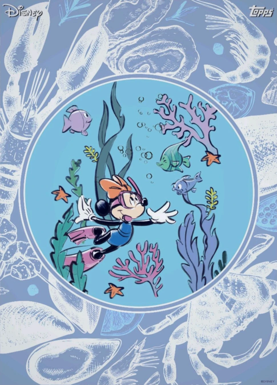 29153 - Snorkeling Minnie Mouse | Disney Collect! by Topps Wiki | Fandom