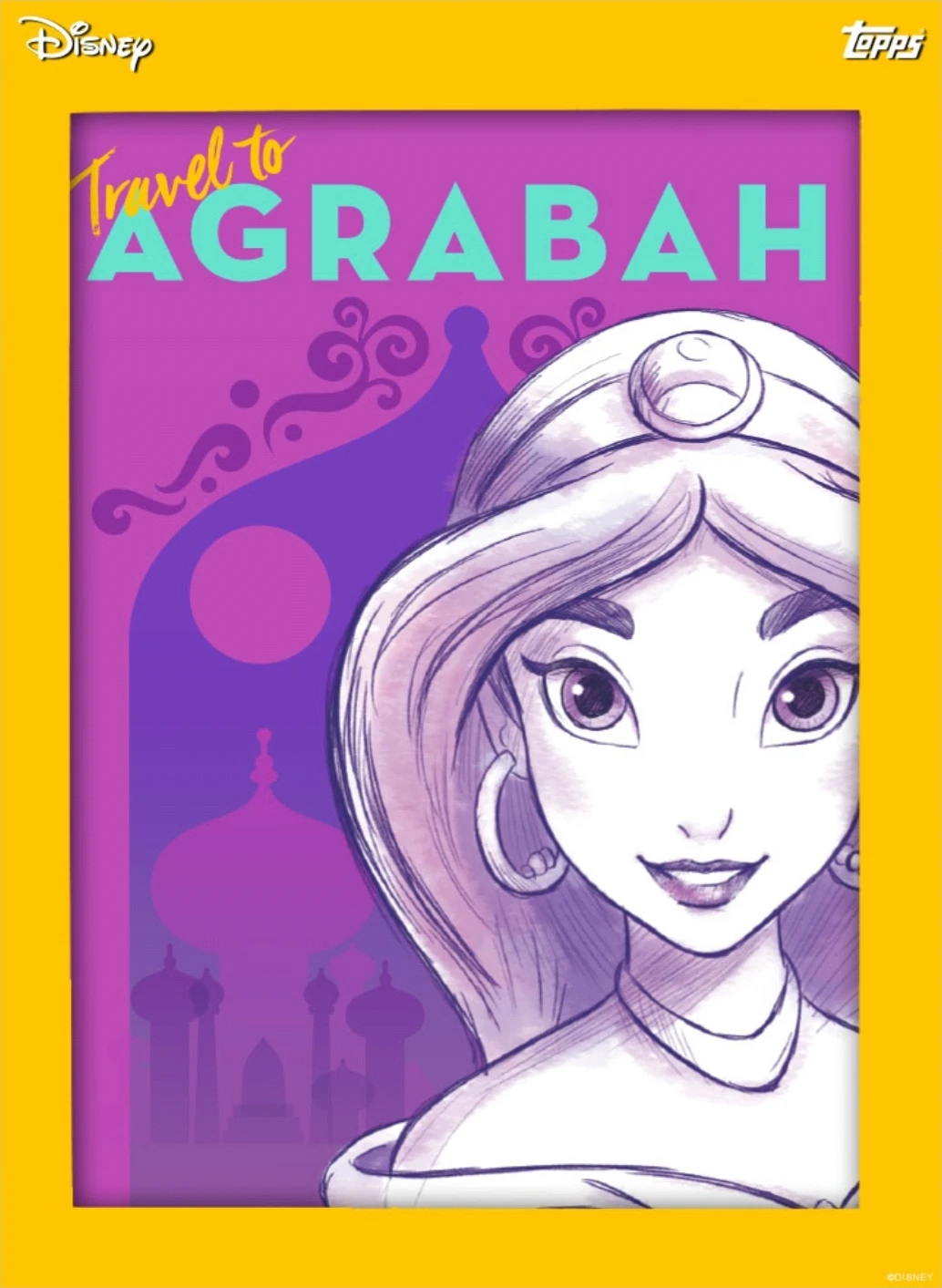 3111 - Jasmine | Disney Collect! by Topps Wiki | Fandom