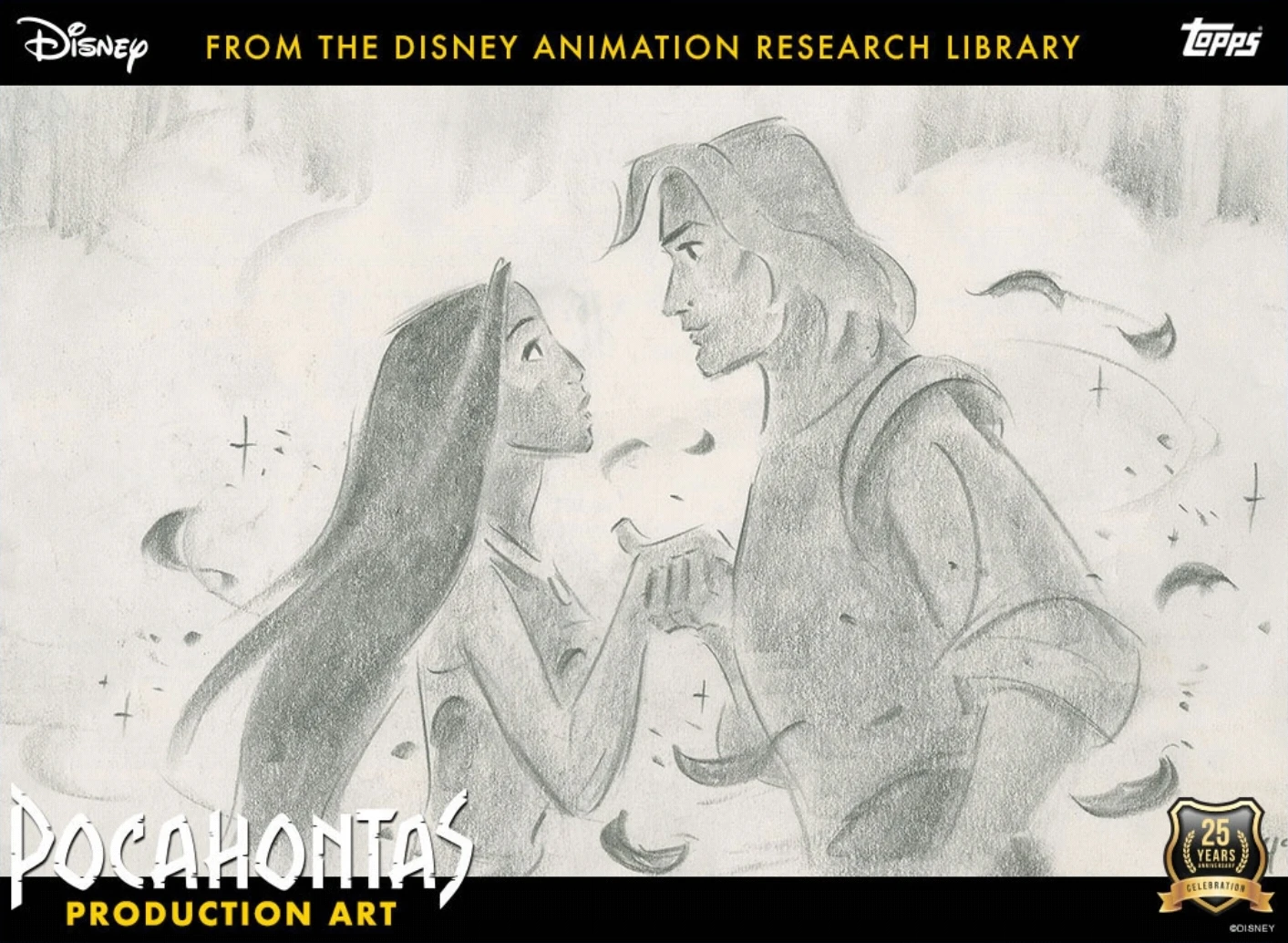 5820 - Pocahontas & John Smith | Disney Collect! by Topps Wiki | Fandom